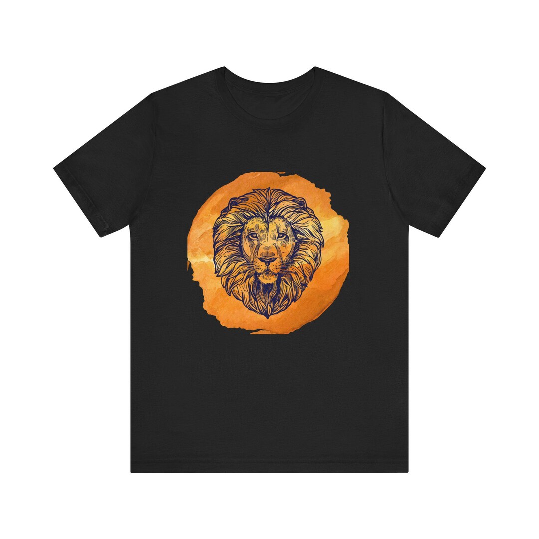 Lion Totem Graphic Tee | Shaman T-shirt - Etsy