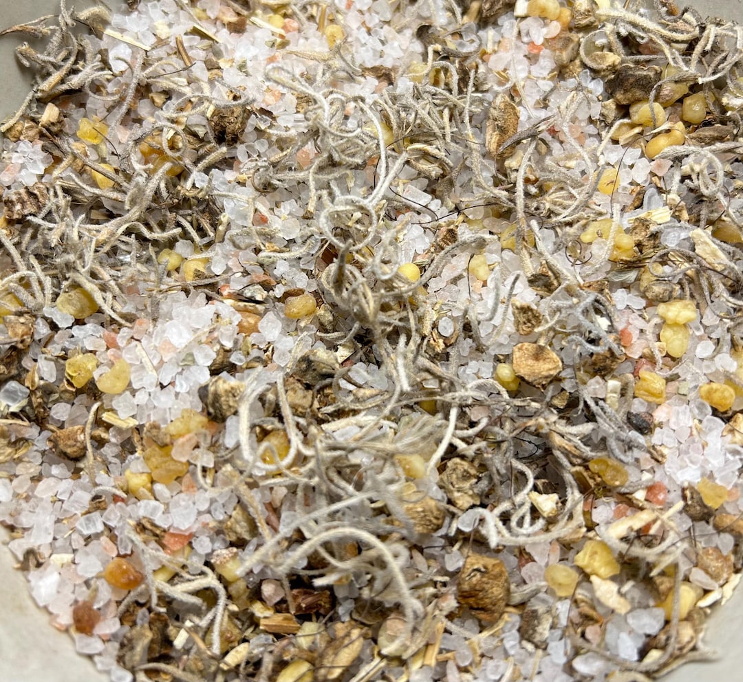 Abundance/money Drawing & Good Luck Salt Sweep/ Herbs/ Roots/ Salt ...