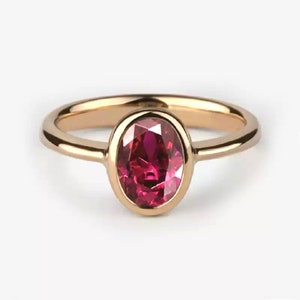Natural Ruby Ring Ruby Rings - Etsy