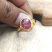 Rashi Ratan Use Ruby/ Manik Manak/mankya 4.0 to 11.00 Ct. Stone Panchdhatu/copper Gold Ring ...