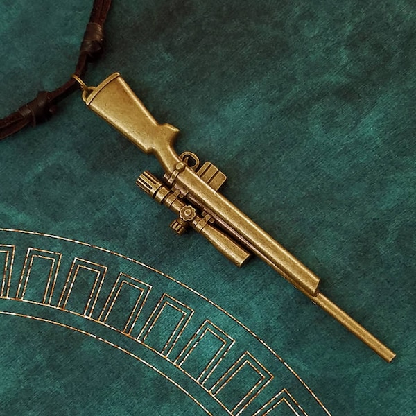 Sniper Rifle Necklace - Etsy