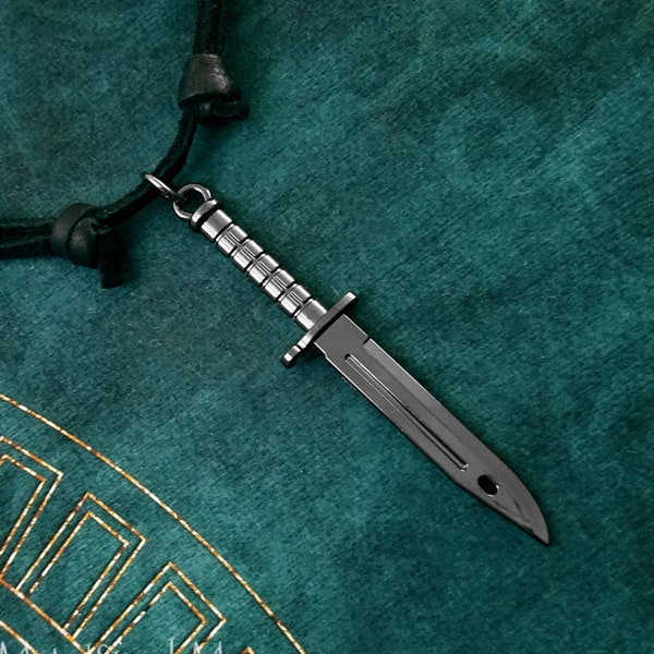 Knife Necklace - Etsy