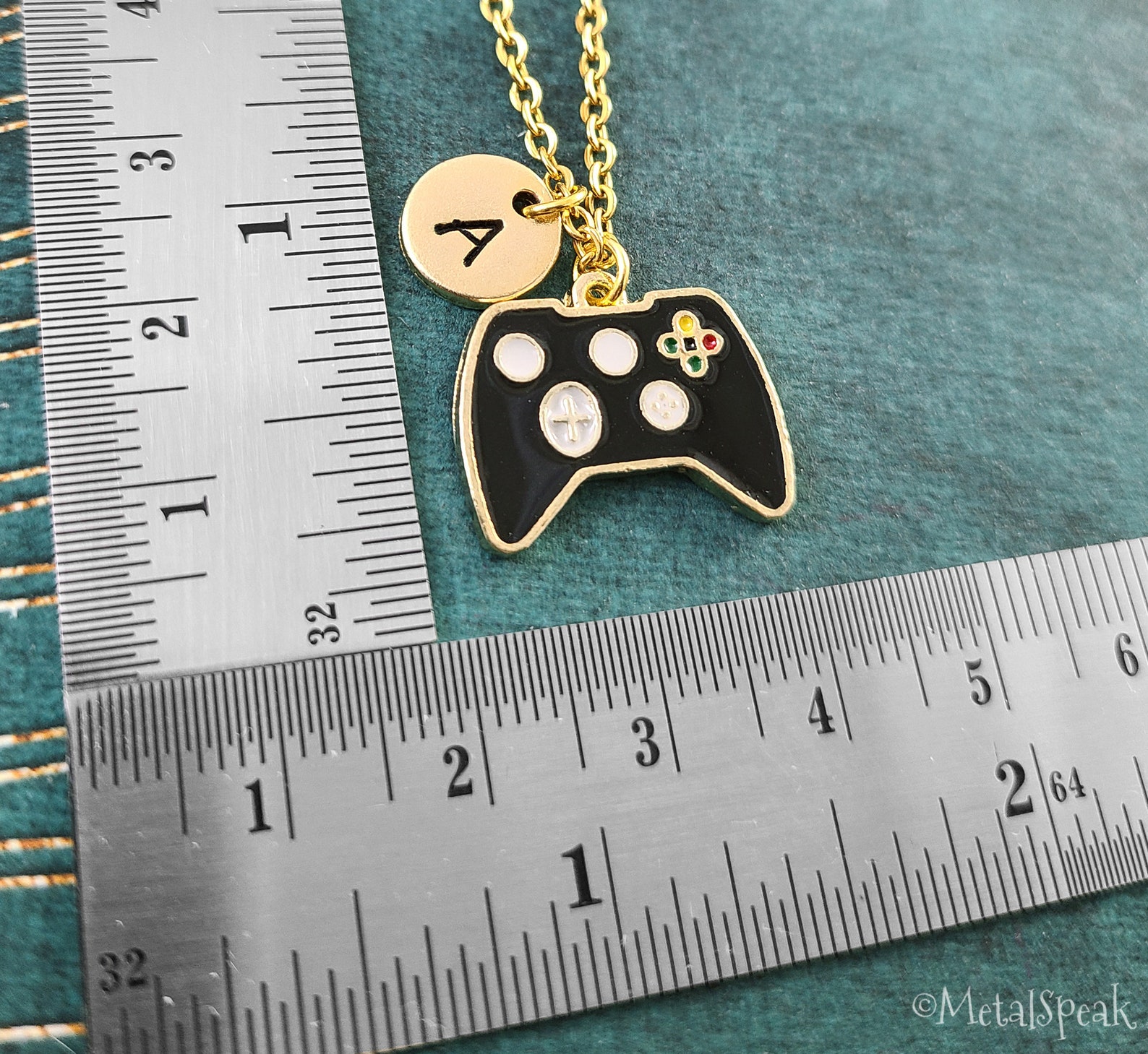 Controller Necklace Video Game Jewelry Gamer Gift Nerd Charm | Etsy