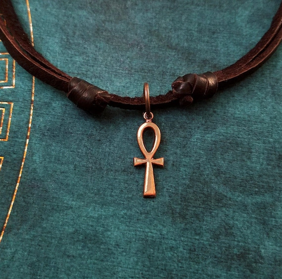 Ankh Necklace SMALL Egyptian Necklace Ankh Jewelry Gift Charm - Etsy