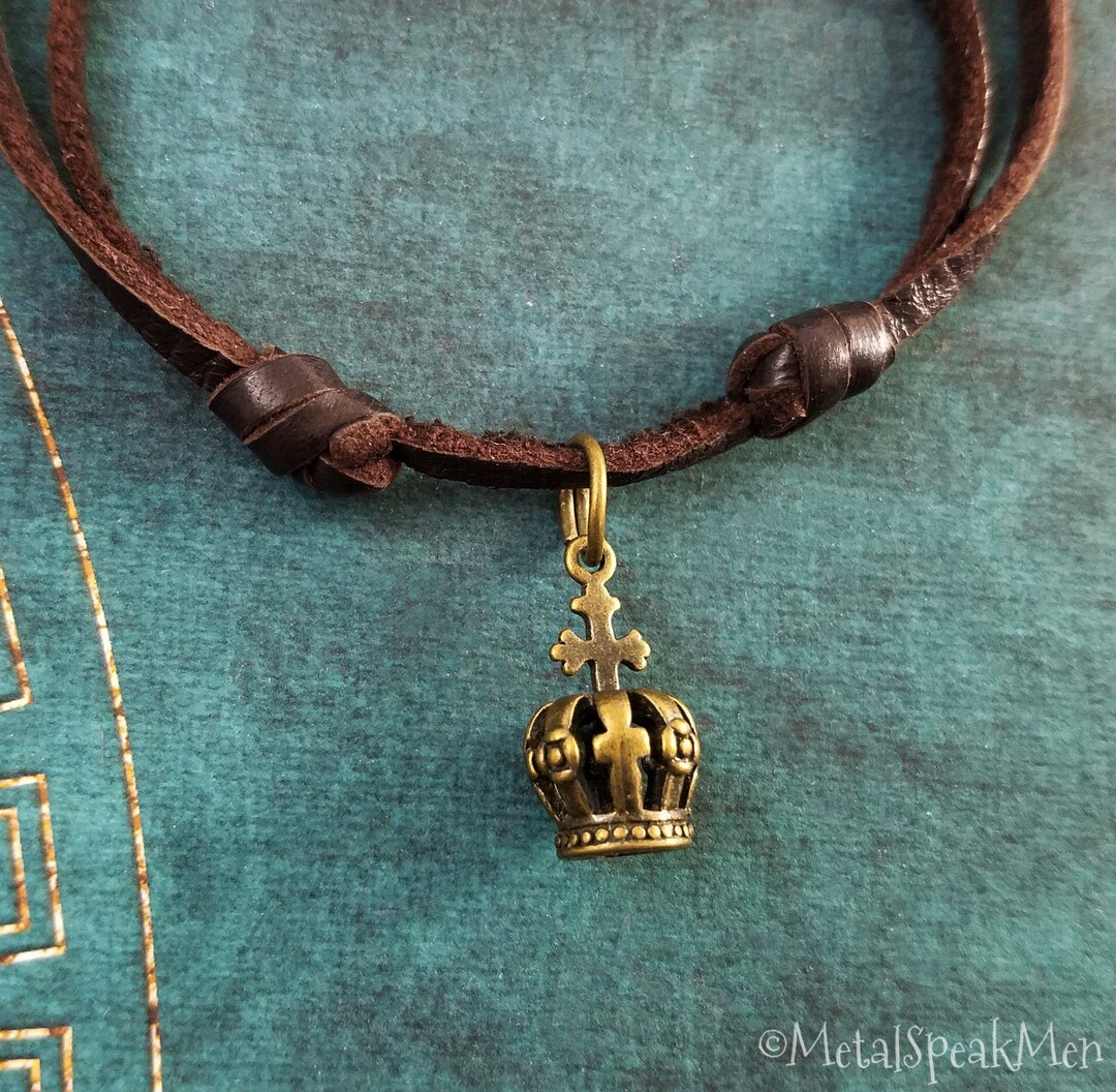 Crown Necklace Bronze King's Crown Jewelry King Jewelry King Necklace ...