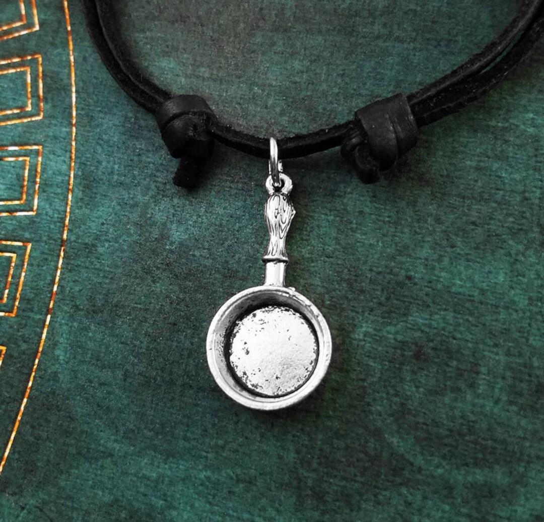 Frying Pan Necklace SMALL Frying Pan Jewelry Chef Necklace Cooking ...
