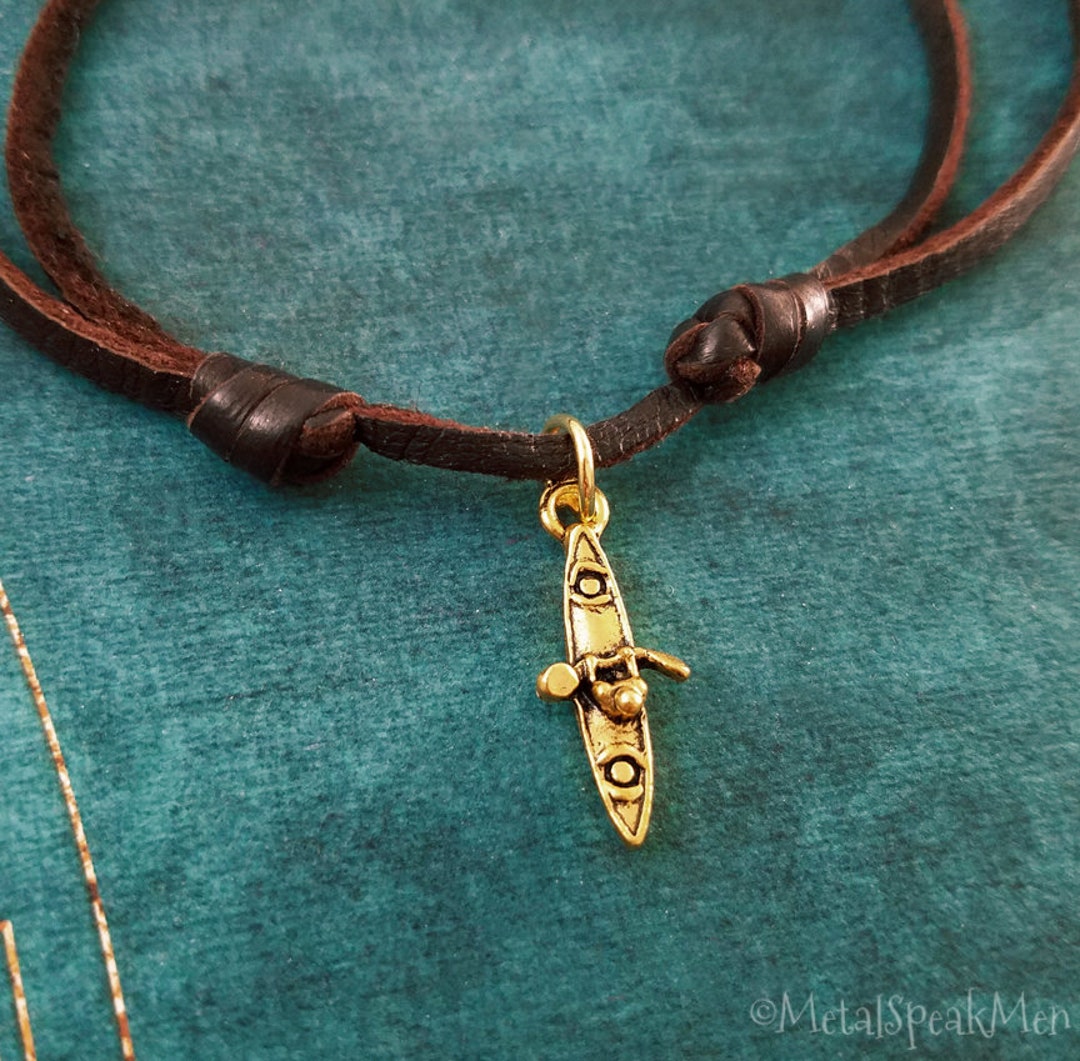 Kayak Necklace SMALL Kayak Charm Necklace Kayak Jewelry Kayaking Gift ...