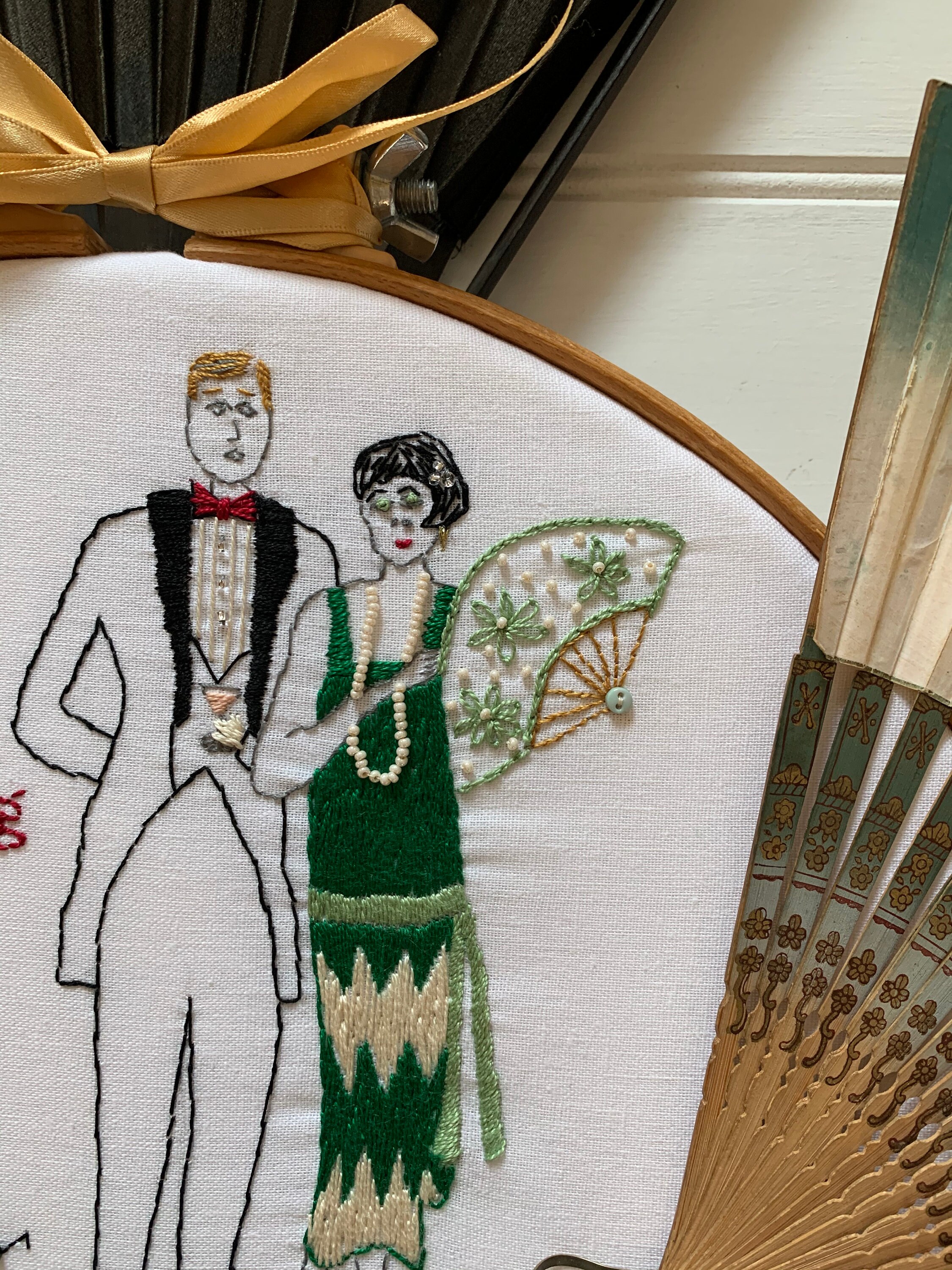 The Great Gatsby Embroidery Pattern pdf - Etsy