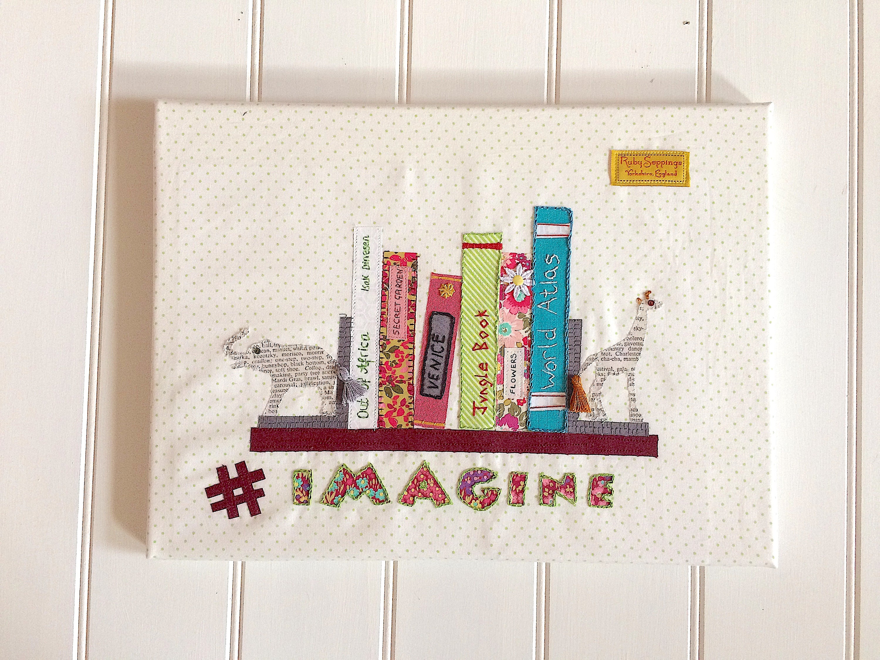 Hashtag Imagine Embroidery Kit - Etsy