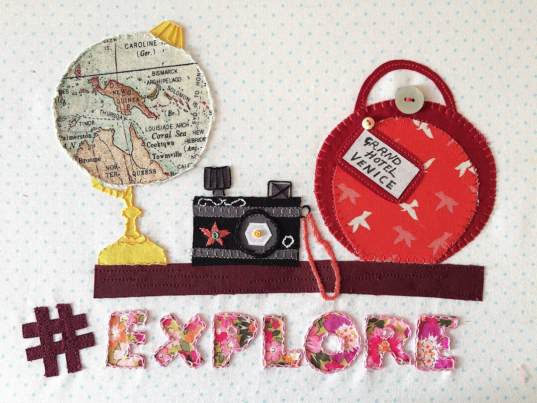 Hashtag 'explore' Embroidery Pattern - Etsy