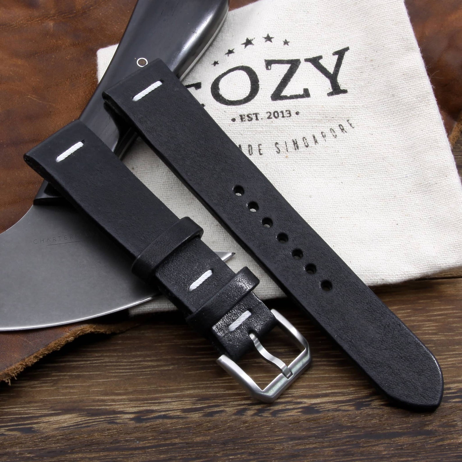 Handmade Leather Strap for Apple Watch 38mm 40mm 42mm 44mm - Etsy Singapore