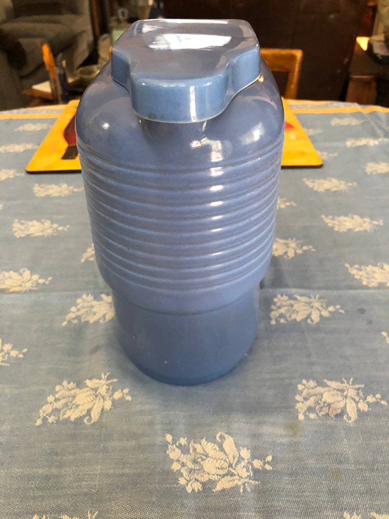 Hall Westinghouse Refrigerator Pitcher Blue Vintage - Etsy