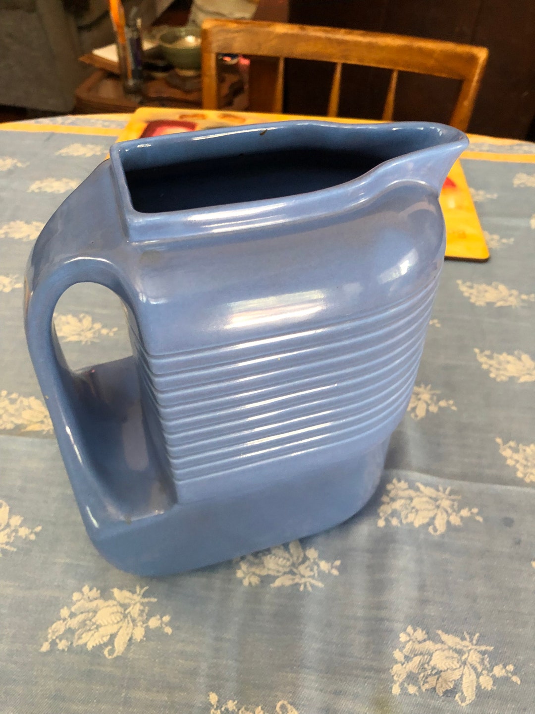Hall Westinghouse Refrigerator Pitcher Blue Vintage - Etsy