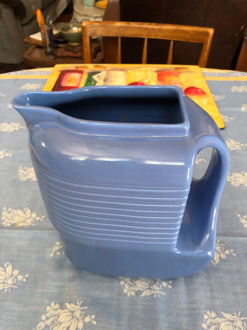 Hall Westinghouse Refrigerator Pitcher Blue Vintage - Etsy