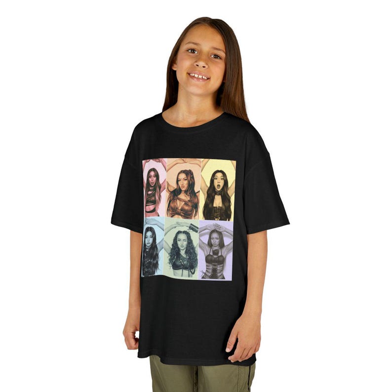 KATSEYE YOUTH Internet Girl Rainbow Do You Read Me Like the Emoji Tee ...
