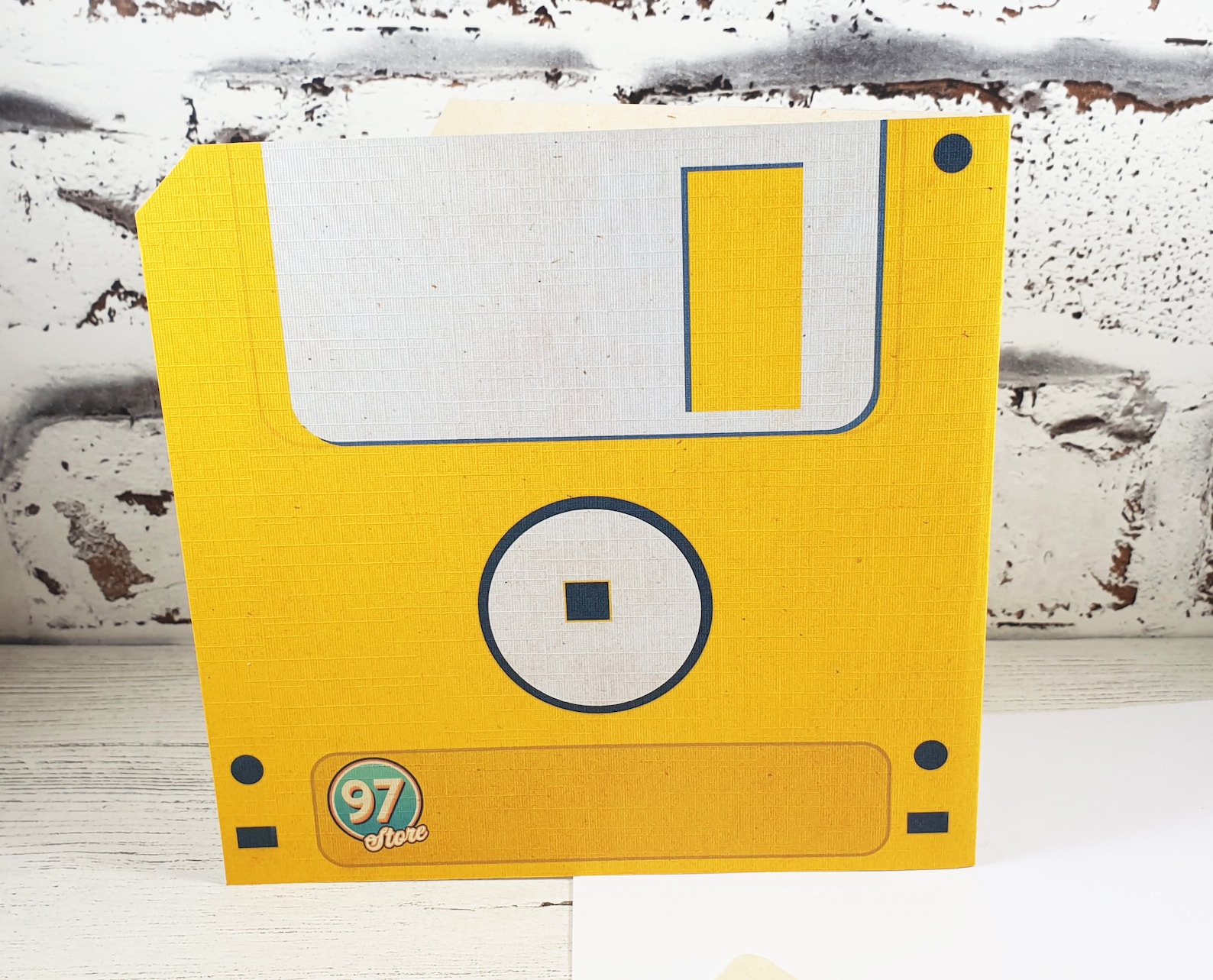 Personalised Blank Floppy Disk Birthday Card 90s Vintage | Etsy