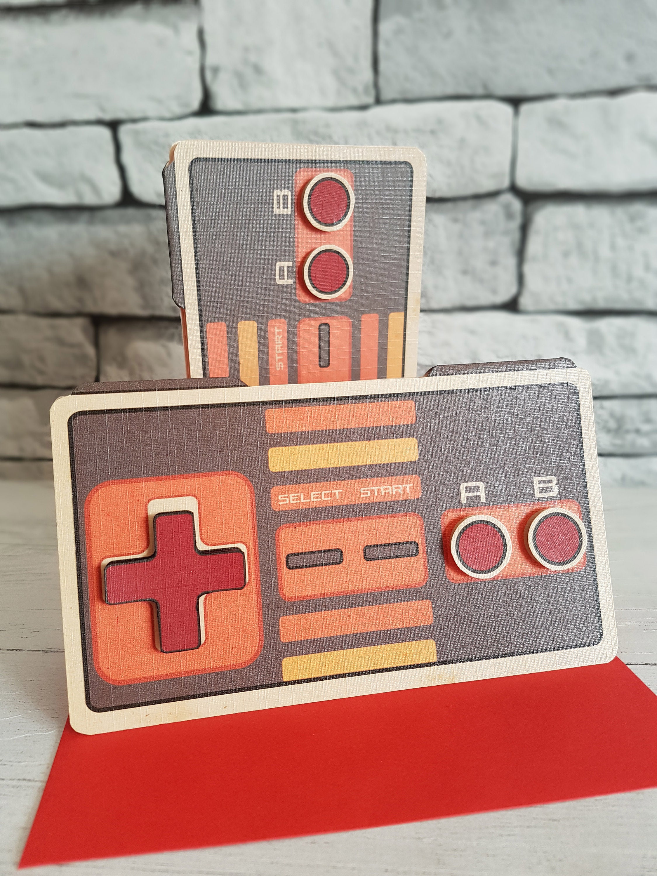 Retro Gaming Card Retro Controller Card Gamer Birthday Card | Etsy UK