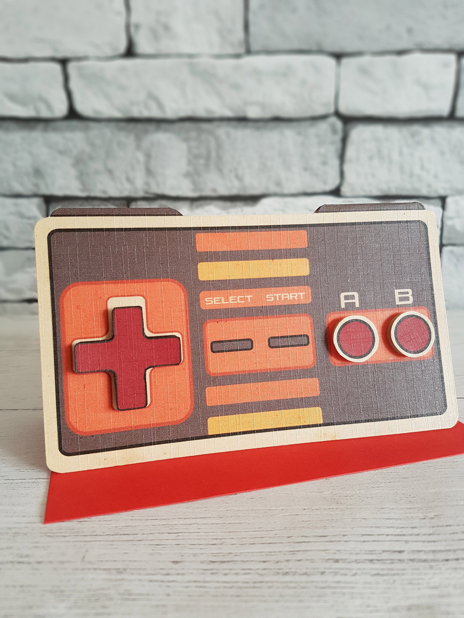 Retro Gaming Card Retro Controller Card Gamer Birthday Card - Etsy UK