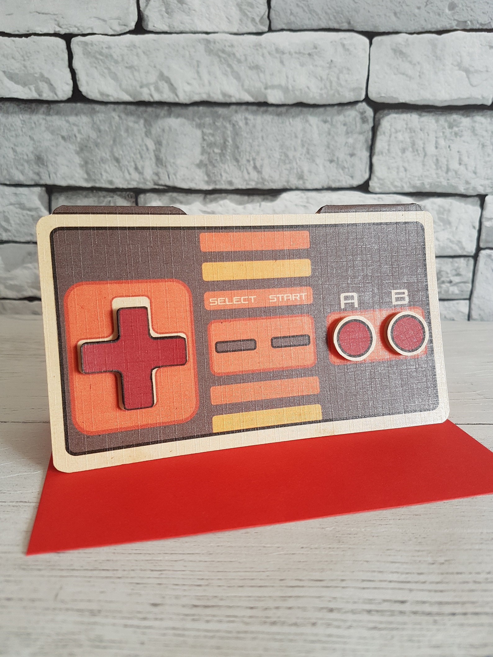 Retro Gaming Card Retro Controller Card Gamer Birthday Card - Etsy UK