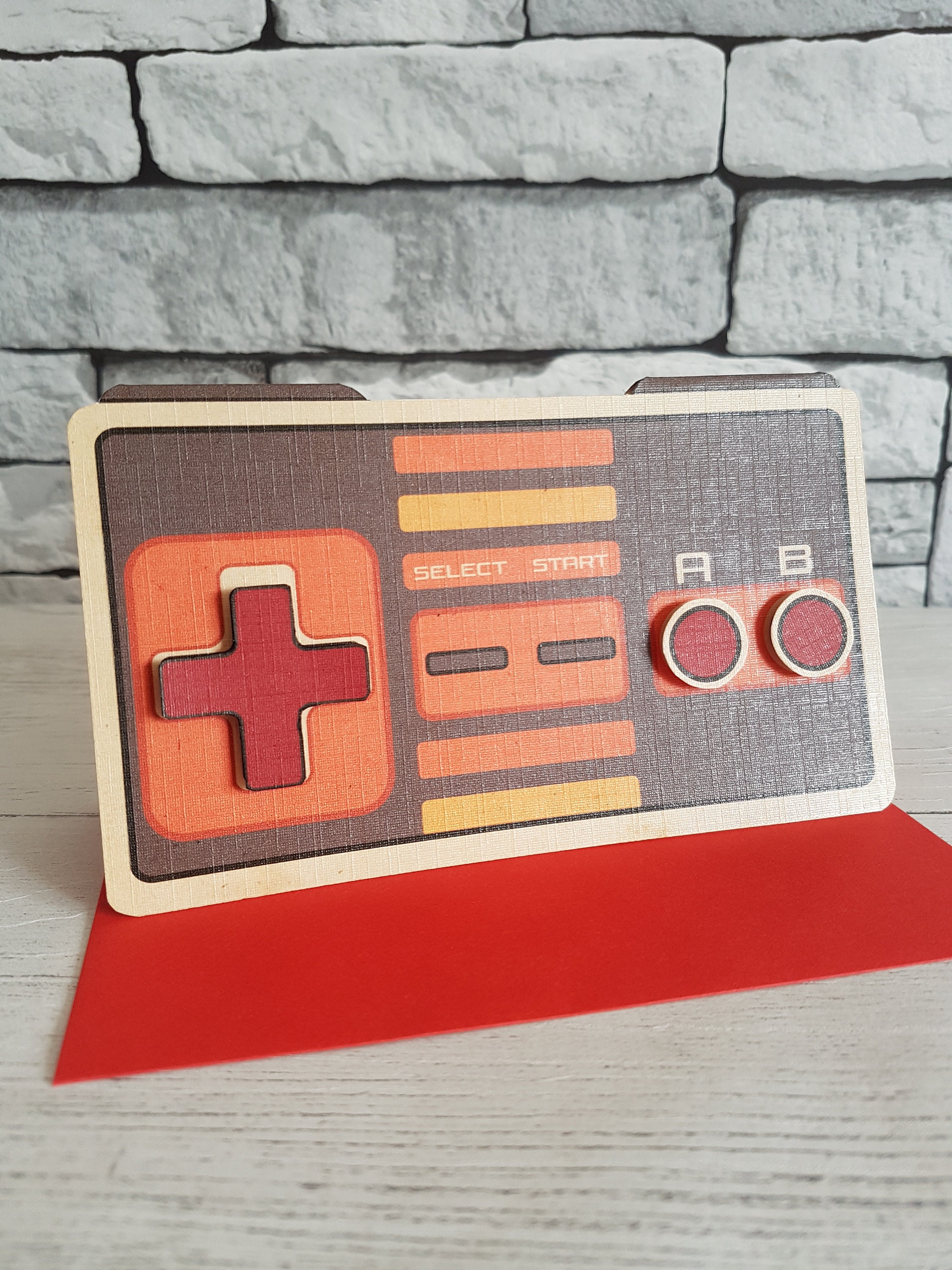 Retro Gaming Card Retro Controller Card Gamer Birthday Card - Etsy UK