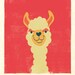 Llama Print, Alpaca Print, Llama Gift, Llama Poster, Llama Art, Alpaca ...