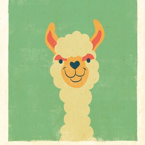 Llama Print, Alpaca Print, Llama Gift, Llama Poster, Llama Art, Alpaca ...
