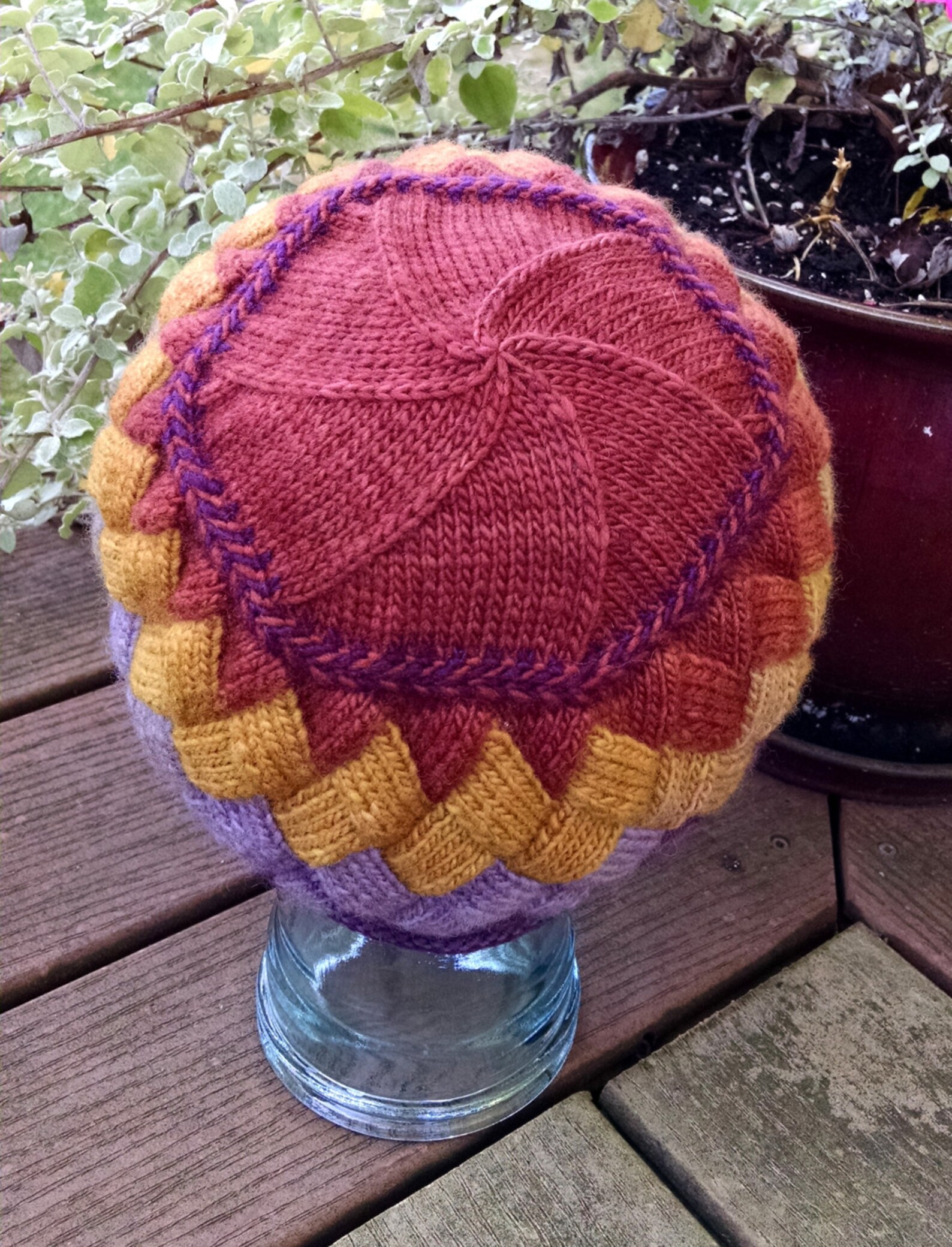 Serendipity Entrelac Hat Knitting Pattern - Etsy