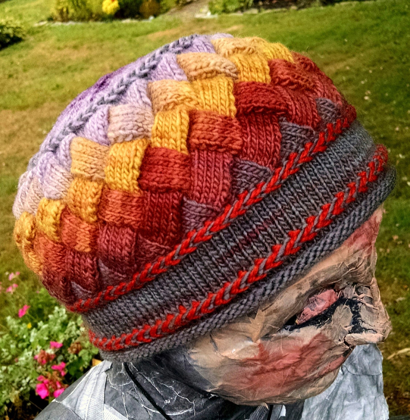 Serendipity Entrelac Hat Knitting Pattern - Etsy