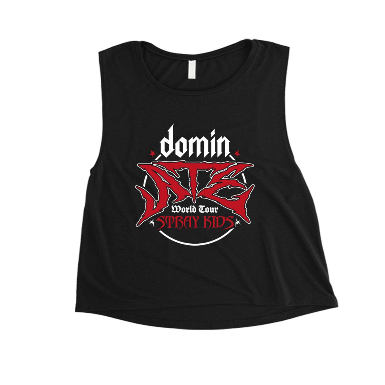 Straykids Domin ATE Crop Muscle Women's Top I K-pop Women Crop Muscle ...