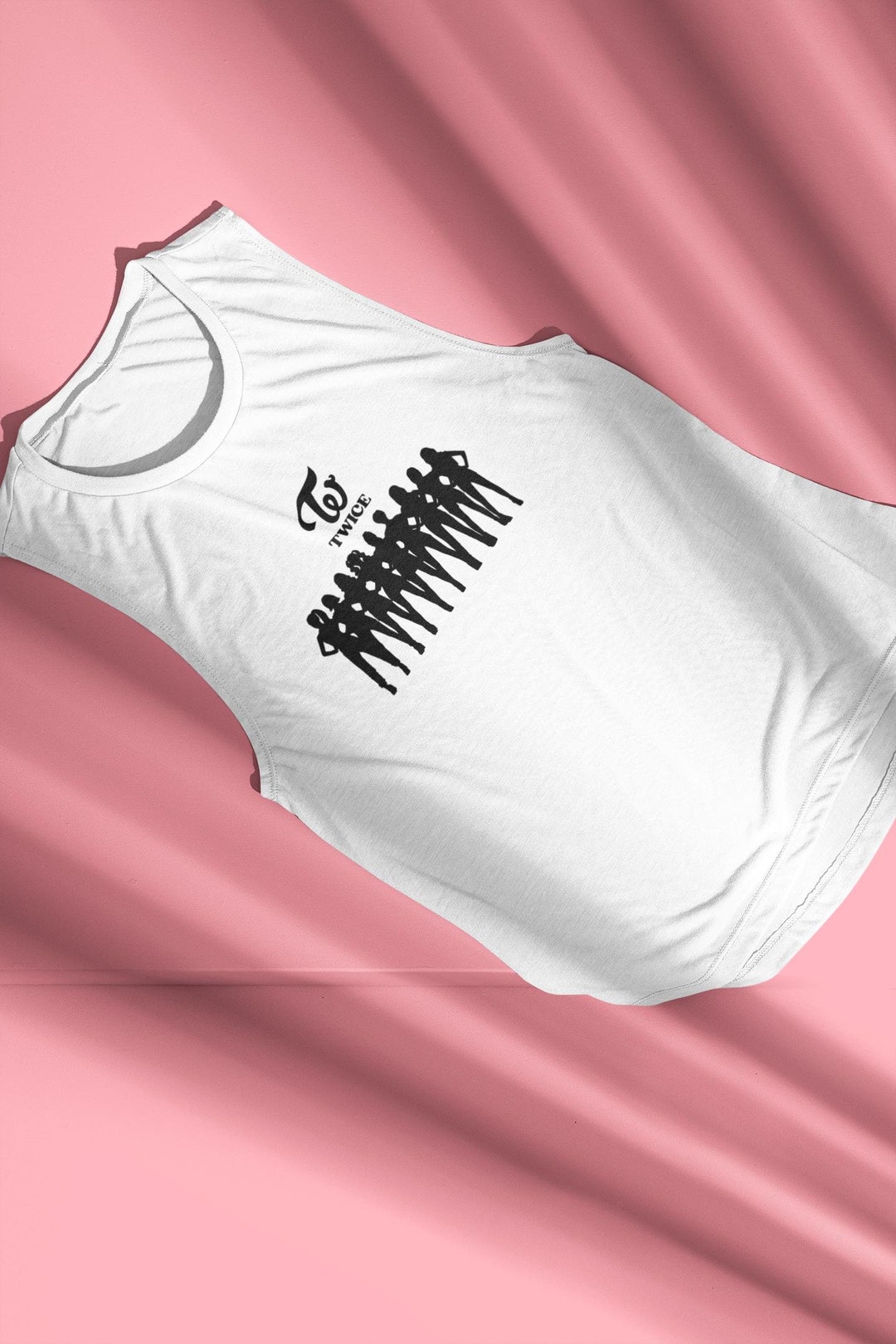 Twice Standing Twice Members Muscle Women's Top I K-pop Women Muscle ...