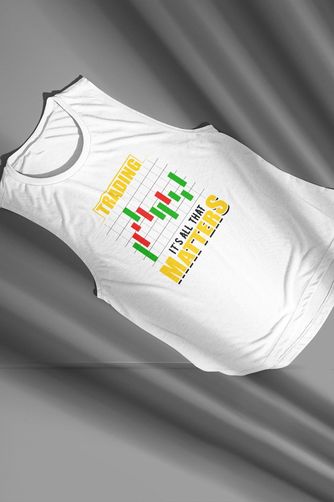 Trading It's All That Muscle Top I Stock Market Men Muscle Shirt I ...