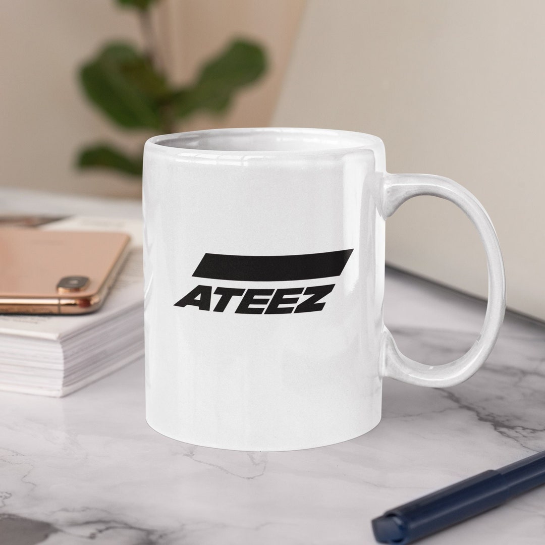 Ateez Logo 11 Oz. Ceramic Coffee Mug | Cute K-pop Fan Gift Idea ...