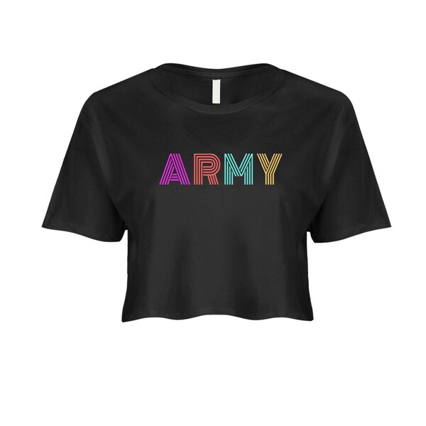 Bts Crop Top - Etsy