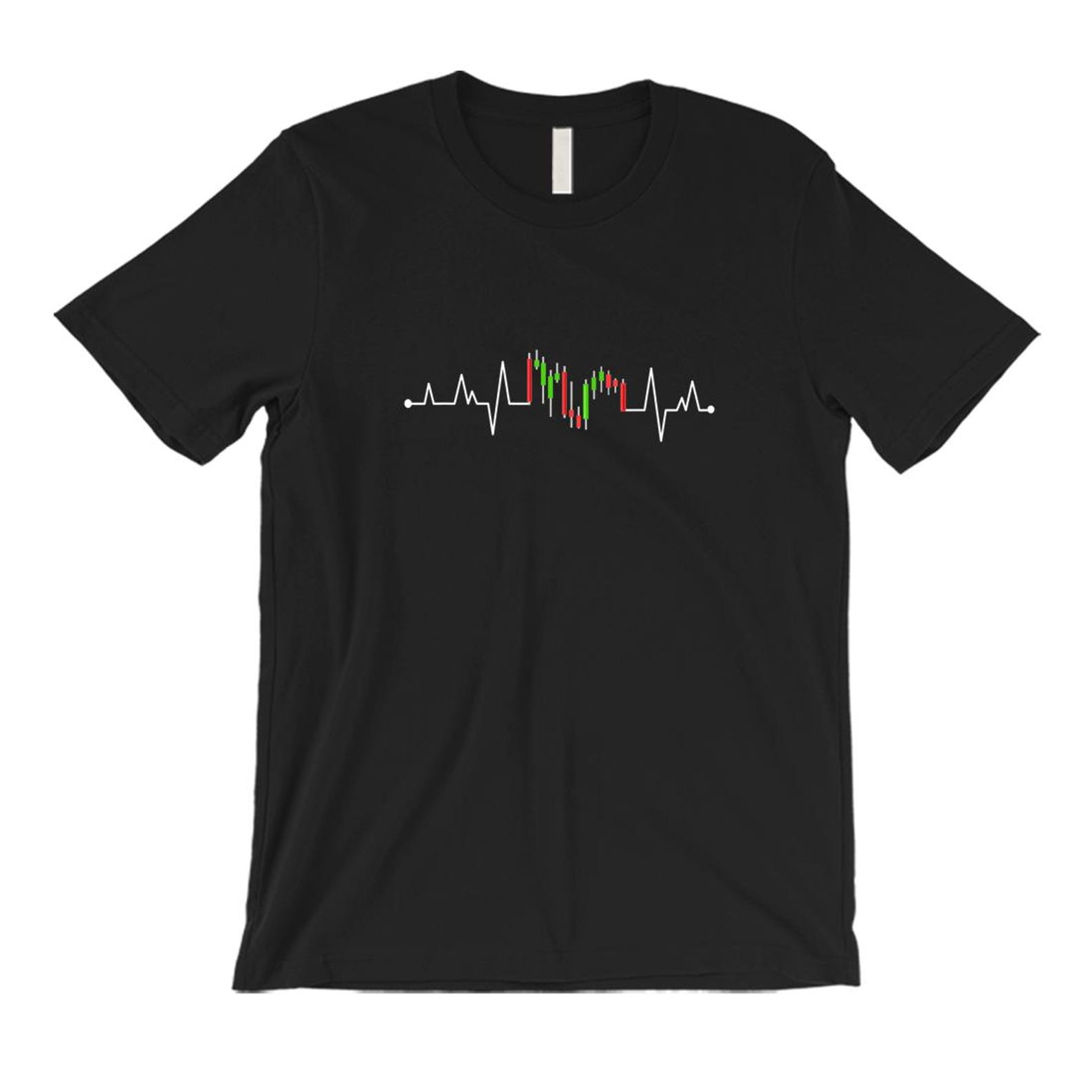 Day Trading Stock Heartbeat Stock Trade Unisex T-shirt I Trader Stock ...