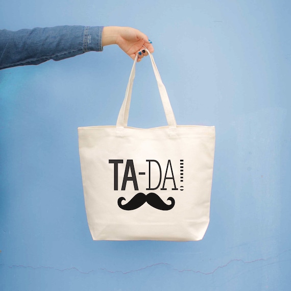 Ta-da Simple Cute Funny Trendy Stylish Natural Graphic Canvas | Etsy