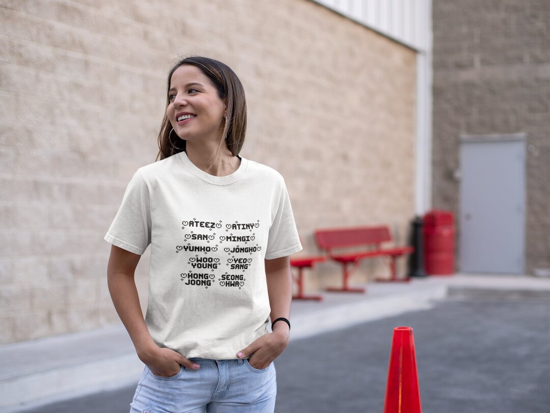 Ateez Pixel Decal Unisex Shirts I K-pop Unisex Shirts I K-pop Shirts - Etsy
