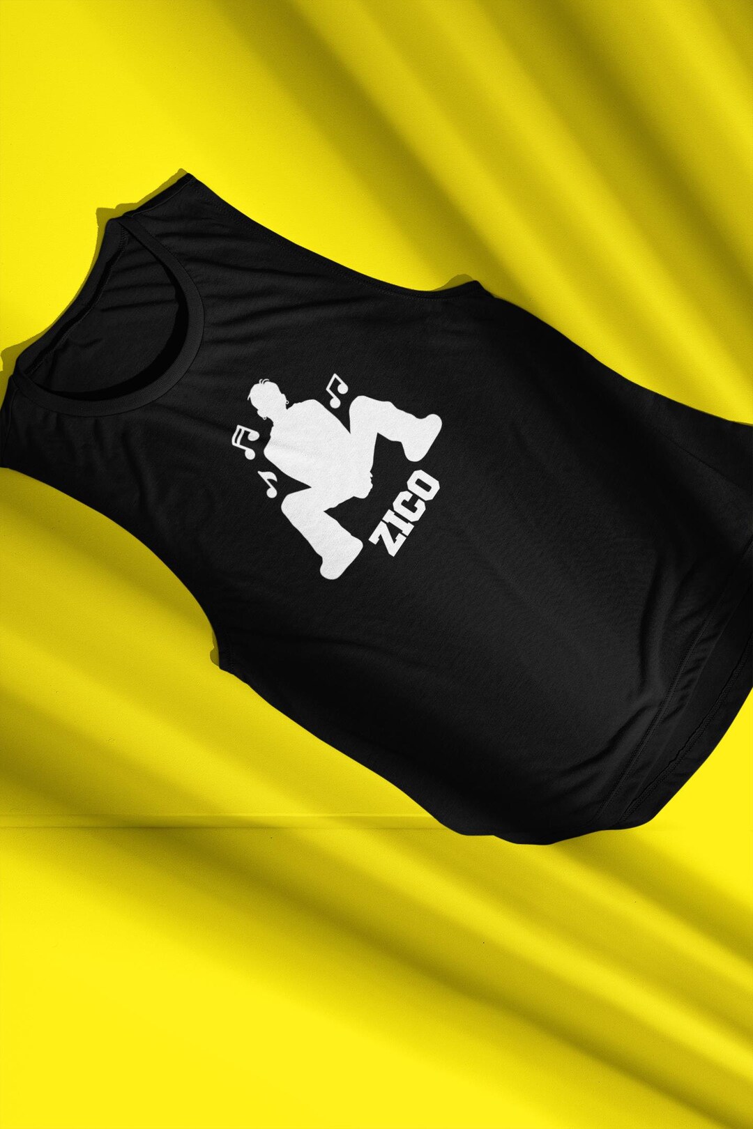 Zico Silhouette Muscle Women's Top I K-pop Women Muscle Shirt I K-pop ...