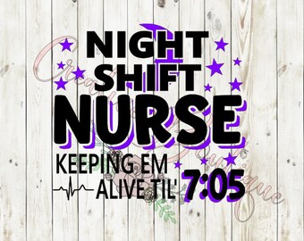 Night shift | Etsy