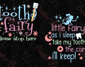 Tooth fairy svg file | Etsy