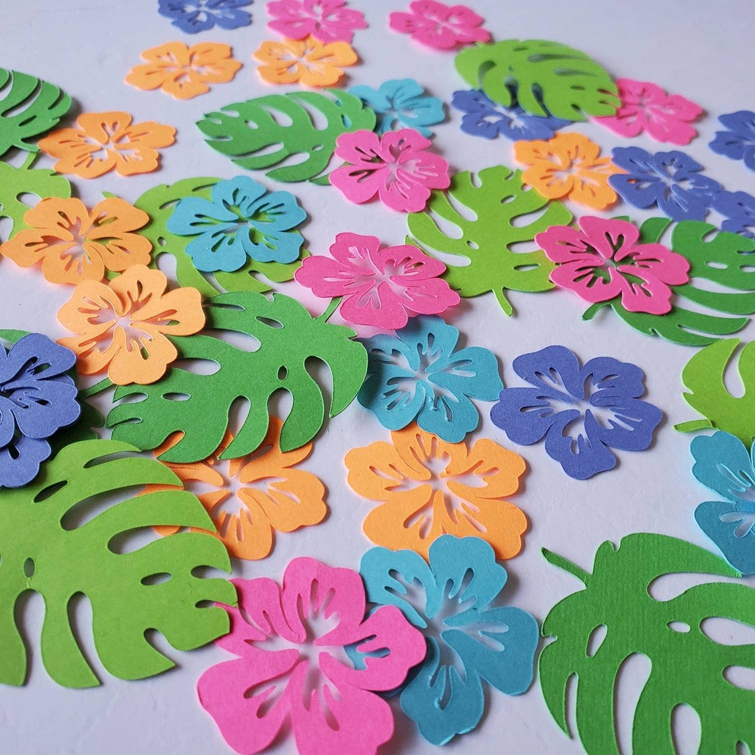 Hawaiian Luau Party Confetti, Tiki Party Confetti, Beach Party ...
