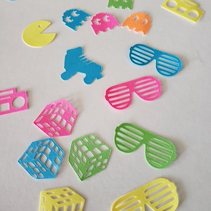 80's Party Confetti/ Love the 80's/ Old School Party, Throwback Party ...