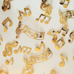 Music Note Confetti | Music Note Party Decoration, Music Party ...