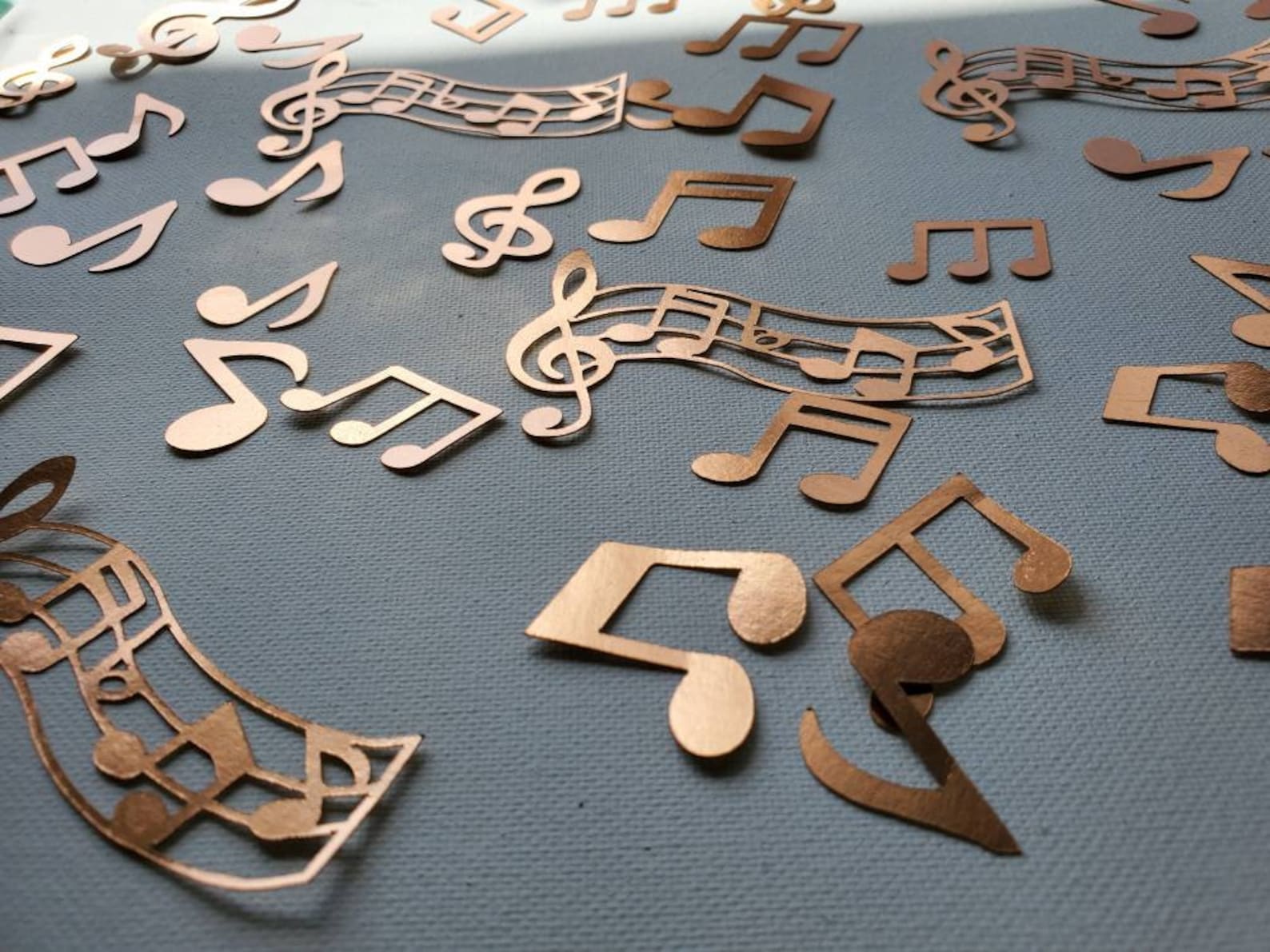 Music Note Confetti Music Note Party Decoration Music Party - Etsy