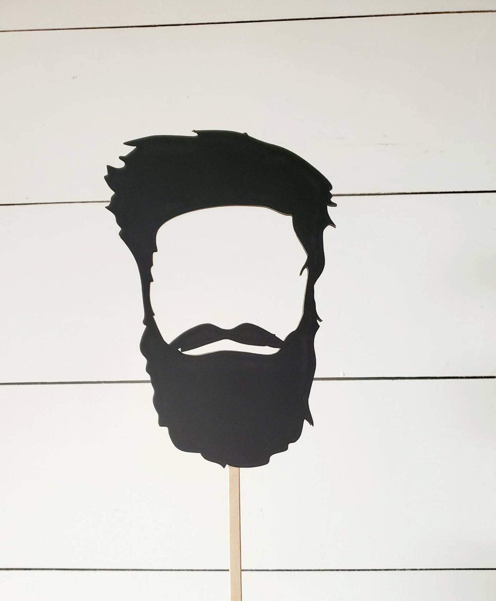 Beard Cake Topper, Lumber Jack Party, Bearded Man Mustache Party Topper ...