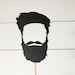 Beard Cake Topper, Lumber Jack Party, Mustache Party, Beard and ...