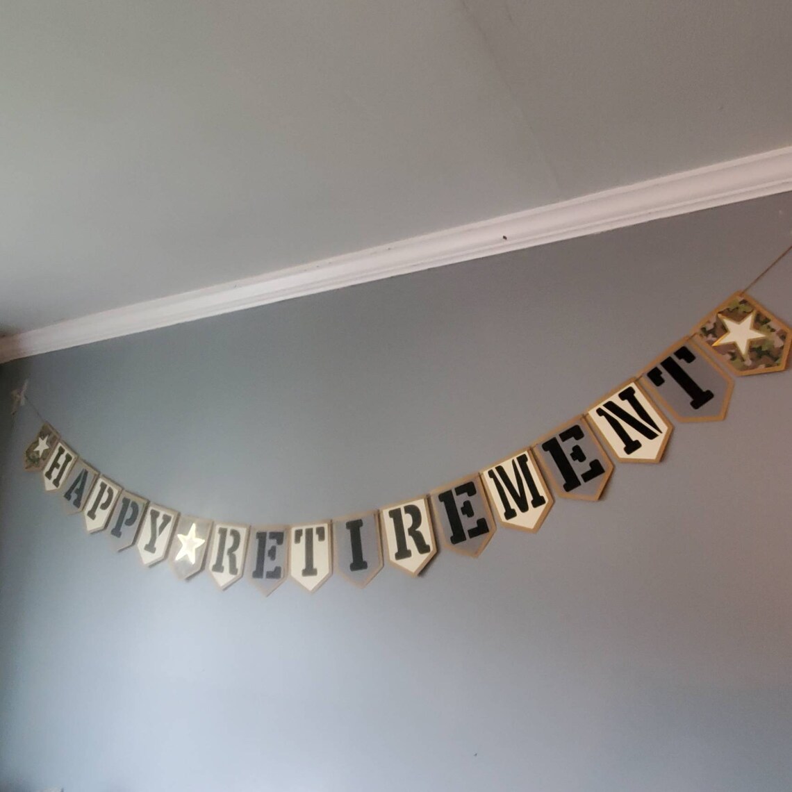 Army Retirement Banner, Military Happy Retirement Banner, Military ...