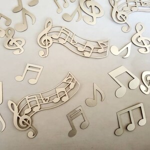 Music Note Confetti | Music Note Party Decoration, Music Party ...