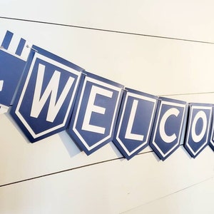 Navy Military Banner Welcome Home, Nautical Banner Decoration, US Navy ...