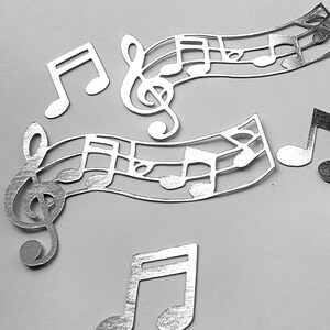 Music Note Confetti | Music Note Party Decoration, Music Party ...