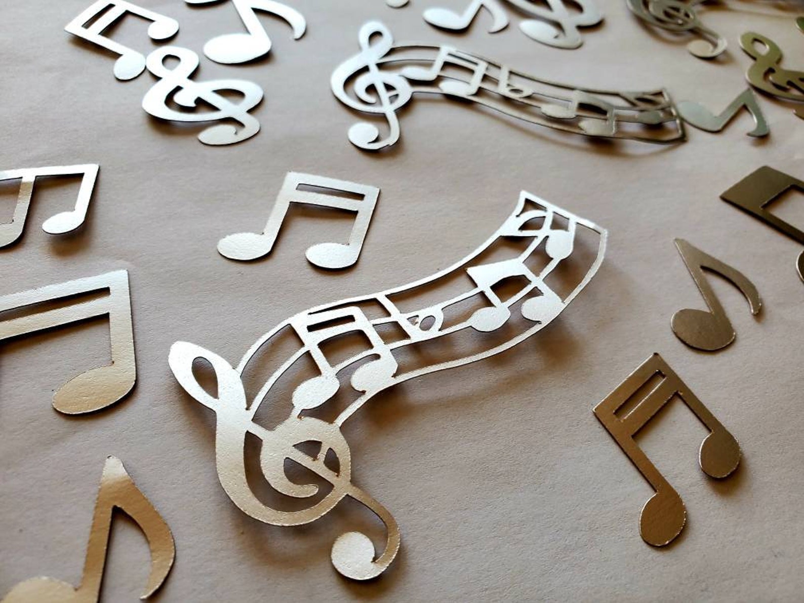 Music Note Confetti Music Note Party Decoration, Music Party ...